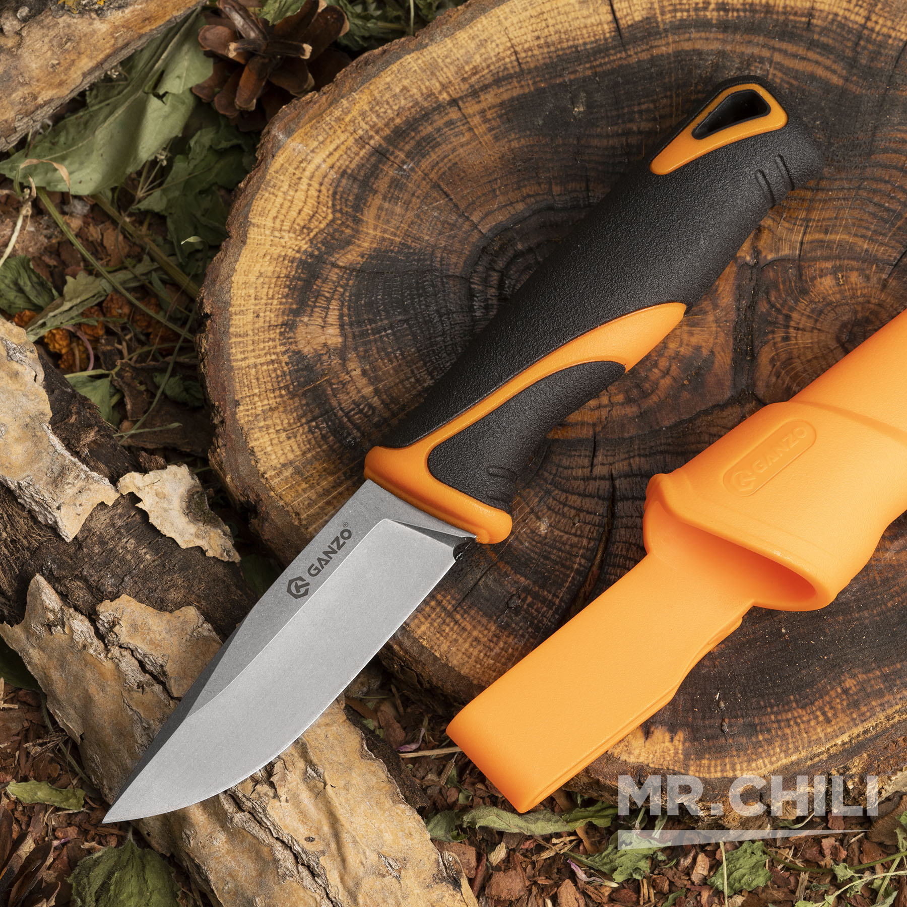 Нож Ganzo G807 оранжевый, G807-OR — купить по цене от 2 390 руб. руб ...