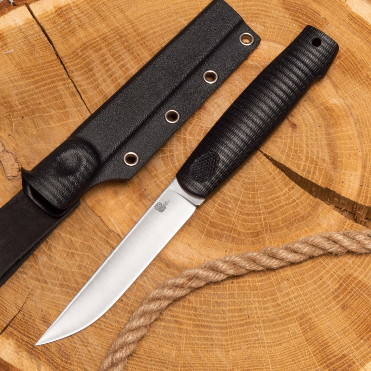 Нож NorthF финка "Сучок" ELMAX, G10 черный, ножны – kydex, выпуклая линза — купить по цене от 15 ...