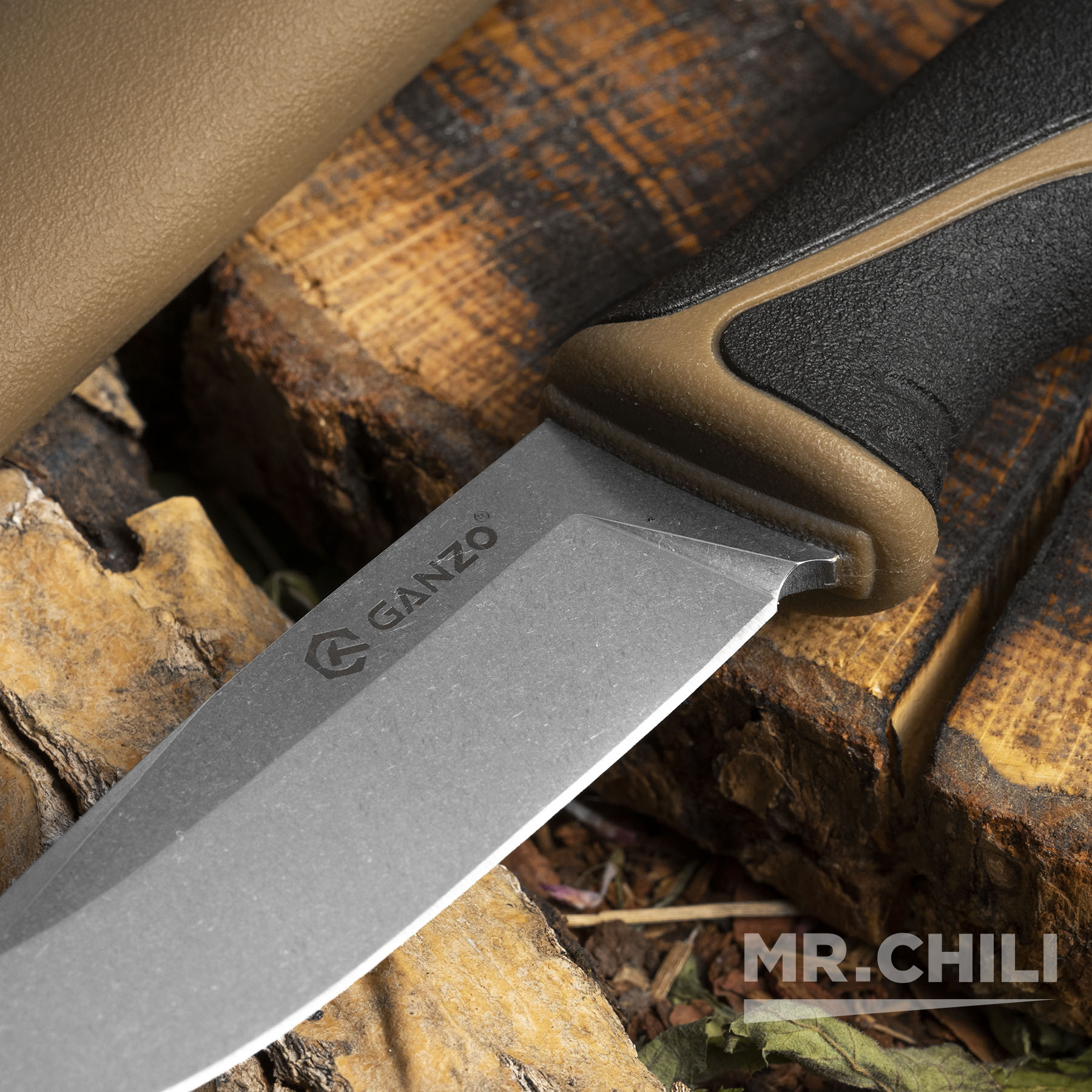 Нож Ganzo G807 песочный, G807-DY — купить по цене от 2 390 руб. руб. | Mrchili